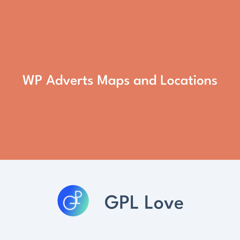 WP Adverts Maps Et Locations • GPL Love